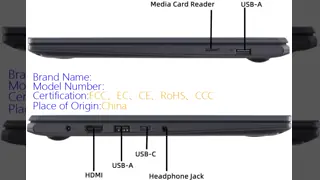 China 14 Inch FHD Display Laptop Intel Pentium N6000 Processor 4GB Memory 64GB EMMC for sale