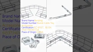 Basket Cable Tray Accessories Organize Cables