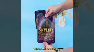 Custom Printed Stand Up Pouch for Food Packaging
