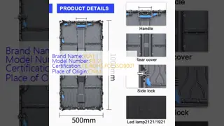 P3.91 LED Display Rental High Resolution Immersive Visuals