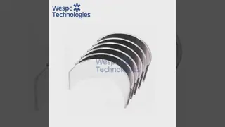 WESPC U5ME0025 Con Rod Bearing for Massey Ferguson Tractor Perkins 1006