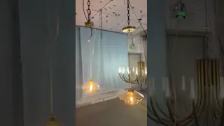 Modern Gold Metal LED K9 Luxury Crystal Chandelier Large Round Pendant Light