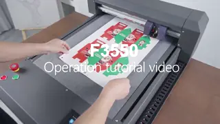 ANYCUT-F3550 Tabletop Cutter | Indentation-Free Cutting Effect Showcase