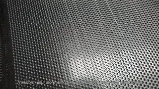 Store Decor Perfection Curved Perforated Steel Sheet