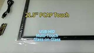 21.5'' PCAP Touchscreen Sensor with Tempered Front Glass