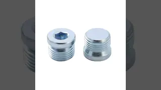 China DIN906 Carbon Steel Hexagon Socket Pipe Plug for sale