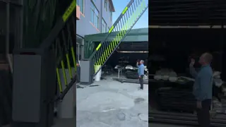 Heavy-duty Barrier Gate Pressure Wave Obstacle Reverse Test