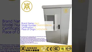 Outdoor Fiber Cabinet Secure Power