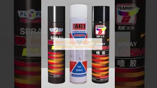 China Textile Spray Adhesive 650ml Waterproof Silicone Glue for sale