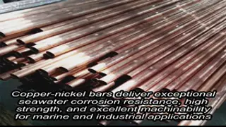 Copper-Nickel Bars: Unmatched Corrosion Resistance & Durability for Harsh Marine Environments.