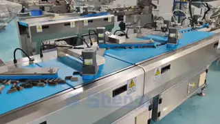 chocolate foil wrapping machine plus labeling unit
