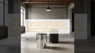 Stylish Large Capacity Trash Bin