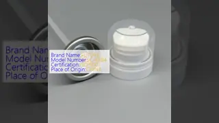 Shaving Foam Valve for Rich Lather