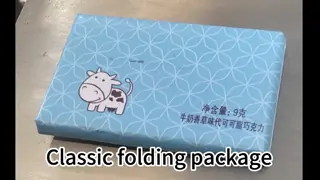 chocoalate two layer fold packing machine