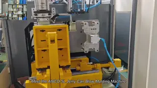 China Plastic milk bottle Extrusion Blow Molding Machine HDPE PE PE Rotary Blow Molding Machine for sale