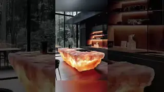 High Gloss Transparent Resin Reception Desk Corporate Office Bank Furniture Luxury Epoxy Clear Cryst