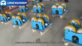 Automatic rotating welding rollers