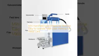 Mini Laser Engraver Metal Cards Easy