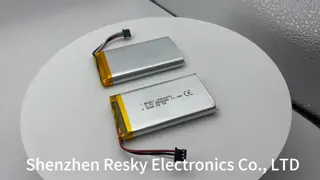 Rechargeable 804070 3.7v 3000mAh 11.1wh lithium polymer battery cell for portable led table light