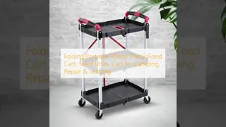 Restaurant Seasoning Cart Stainless Steel Mobile