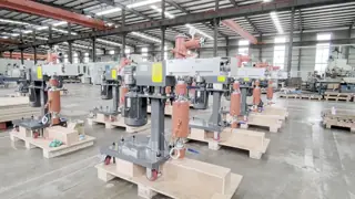 Side vacuum machine