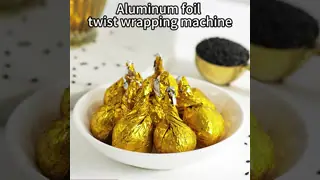 chocolate foil twist packing machine