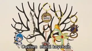 Custom Metal Keychain 3D Die Casting Zinc Alloy Logo OEM Manufacturer Wholesale Promotional Accessor