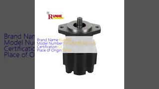 Hydraulic Gear Pump Forklift Power Solution
