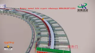 mobile rotary tunnel kiln