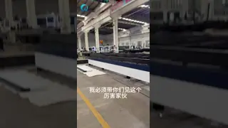 40KW power & sheet metal laser cutting machine for bevel cutting
