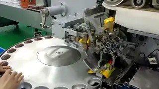 Egg chocolate foil wrapping machine