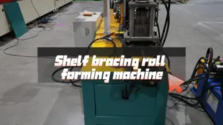 A Closer Look: Automatic 25t Rack Roll Forming Machine For Hotels