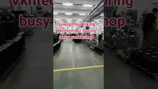 VKNTECH AIR SPRING--BUSY AIR SPRING WORKSHOP-Taller de airbags muy concurrido