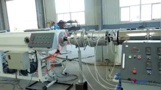 PERT PEX Pre-Insulated Plastic Pipe One-Step Continuous Production Line