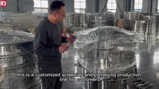 Rotary Vibrating Screen for Efficient Sieving