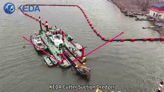 Keda cutter suction dredger1