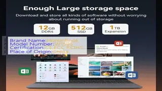 China Intel Celeron N5095 4-Core Windows Laptop Computer Processor 15.6'' Windows Laptop 1TB 2.4G 5G WiFi for sale