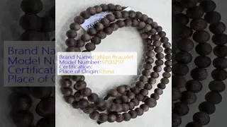 Natural Agarwood Bracelet for Calm