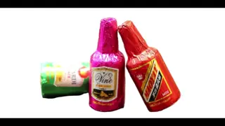 Bottle chocolate foil packing machine