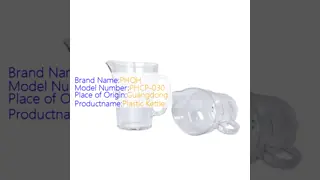 OEM Color Plastic Kettle 1.5L Water Pitcher