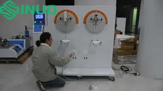 Power Cord Flexibility Test Equipment for Non-Detachable Plugs and Sockets