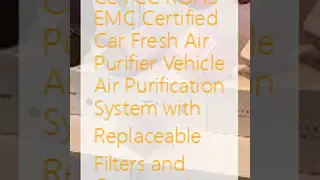 Car Air Purifier Clean Air Fresh Drive