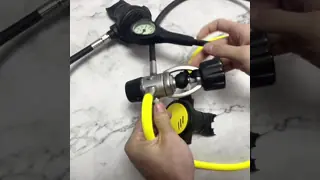 Adjustable Balanced Diaphragm Scuba Diving Regulator Set