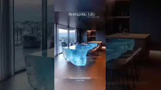 Elegant Modern Design Reception Desk Luxurious Stone-Finished Hotel Lobby Front Desk for Gym & Schoo