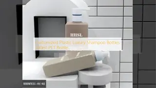 Custom PET Bottles Luxury Shampoo 500ml