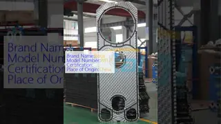 Plate Heat Exchanger Parts Efficient Cooling