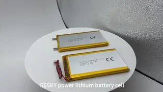 105556 3.7v 4000mAh rechargeable power lipo battery cells