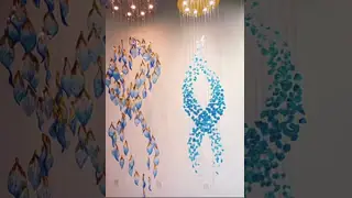 ransparent Gold Side Leaf Shape Luxury Glass Ceiling Chandelier Glass Parts for Chandelier