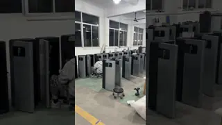 J-DZ201 Barrier Gate Shiny Silver Production Video
