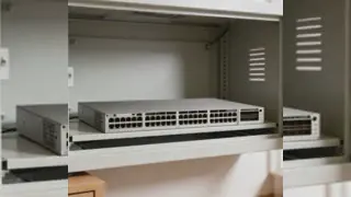 C9300-48UXM-E 48-Port Multi-Gigabit UPOE Managed Ethernet Switch, Modular Uplink, Network Essentials
